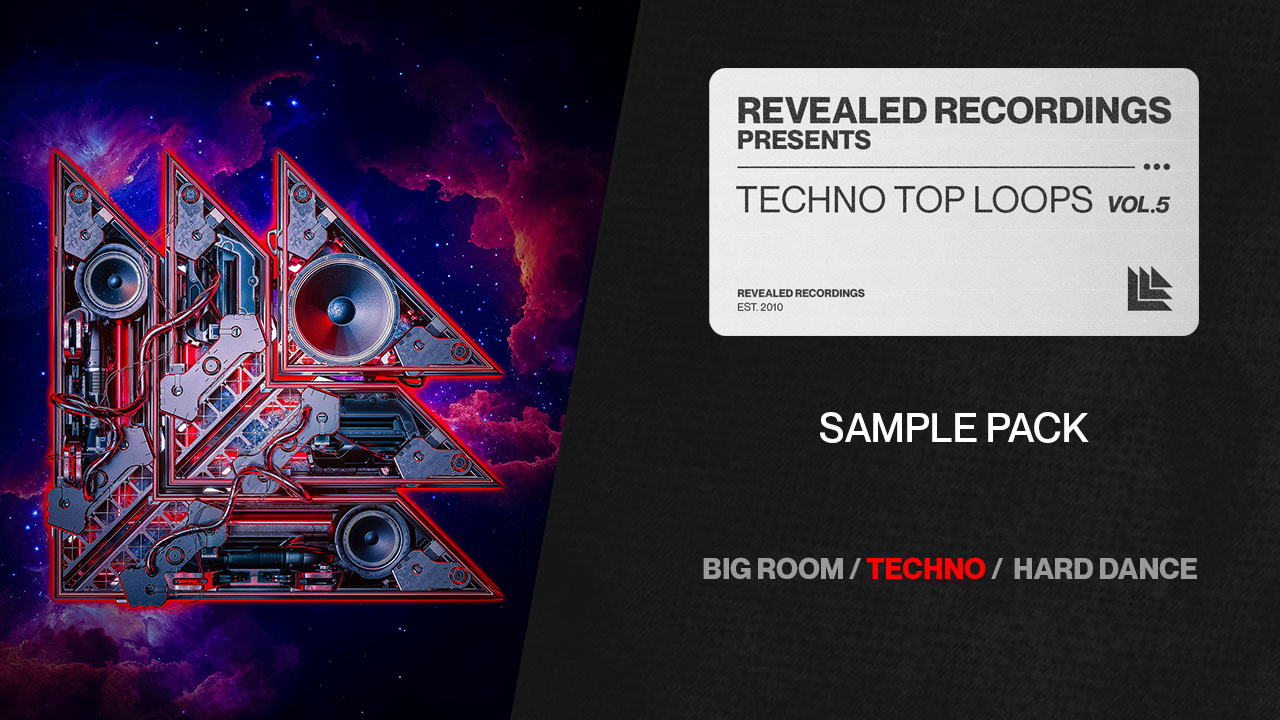 Revealed Techno Top Loops Vol. 5 (Sample Pack) Techno, Big Room. Hard ...